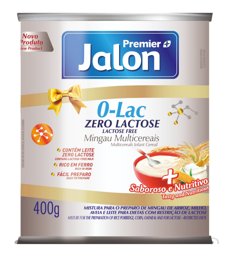 Mingau Multicereais Premier Zero Lactose Jalon 400G – Comercial Asa